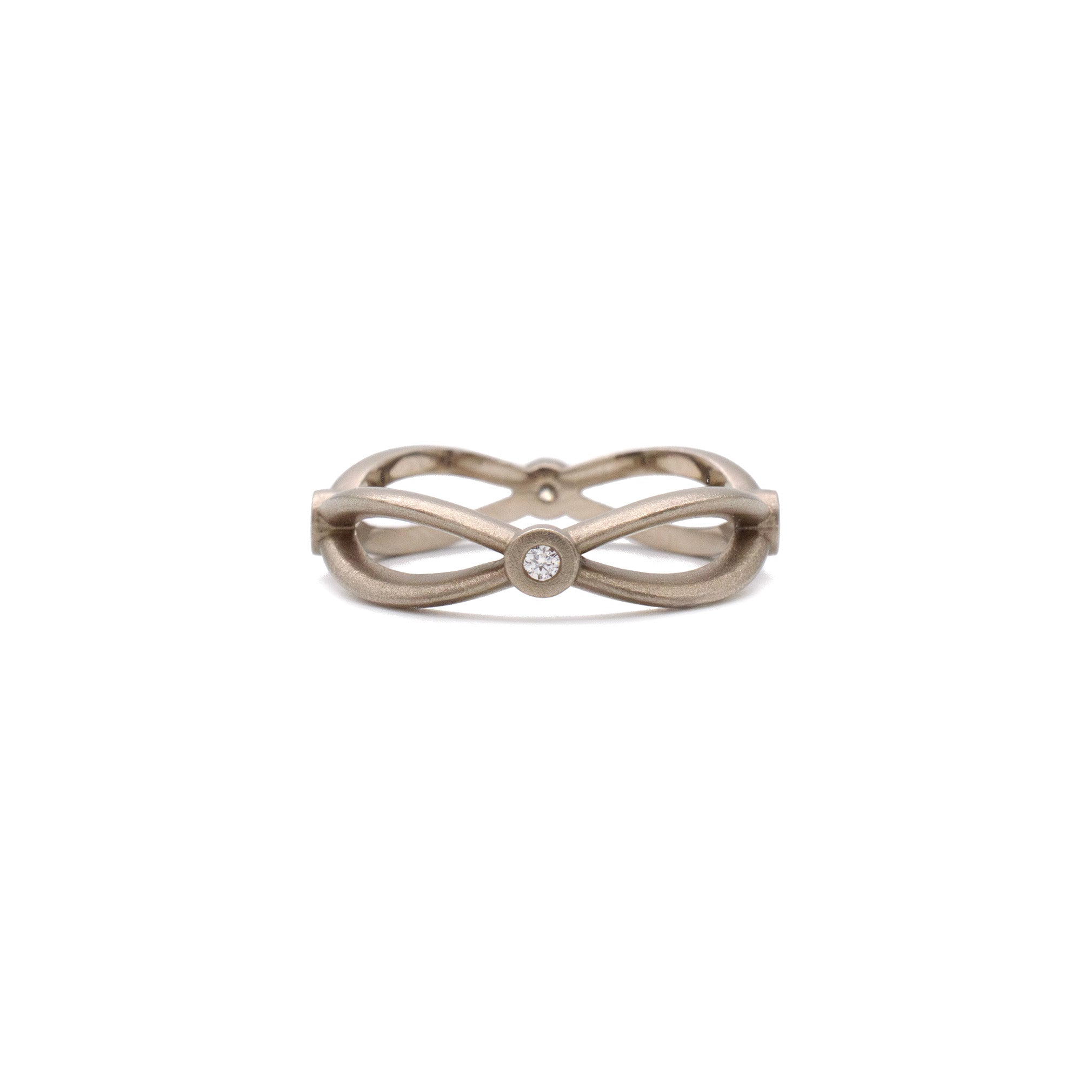 White Gold Infinity Band – J Albrecht Designs